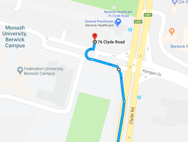 Berwick Healthcare | Contact Us | Doctor's near me